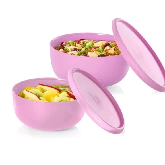 Tupperware | Kitchen | Tupperware 4pc Serve Store Bowl Food Storage ...